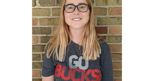 Breanna Langenek receives a 2023 James and Susan Jerger Excellence in ...