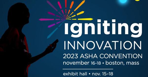 2023 ASHA Convention | Department of Speech and Hearing Science